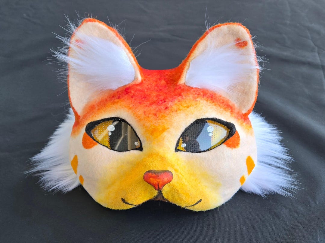 Therian/quadrobic Cat Mask - Etsy
