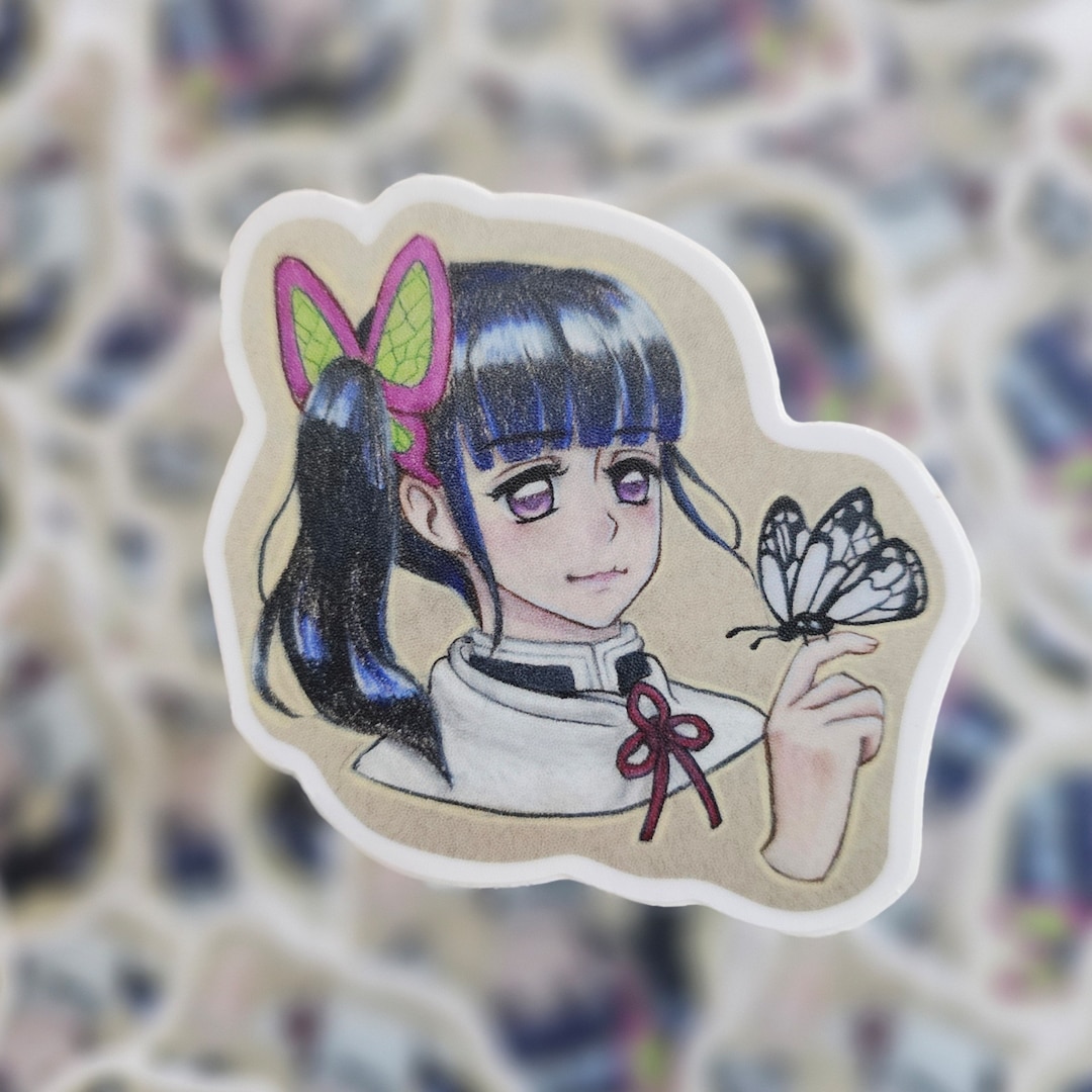 Demon Slayer Anime Sticker Waterproof Anime Sticker Kanao Sticker for ...