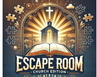 Church Library Religious Bible Escape Room - Etsy