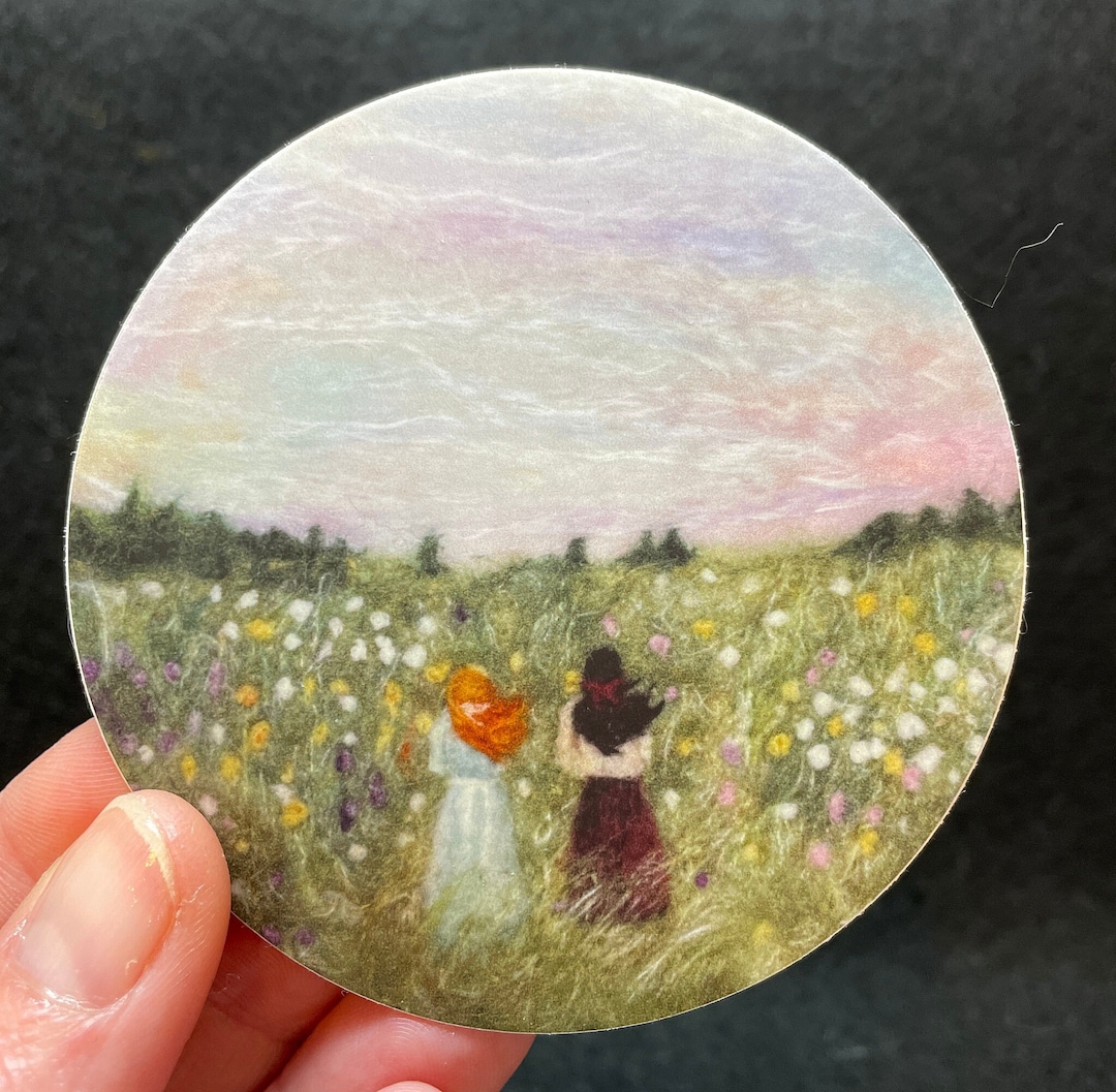 Anne of Green Gables Sticker / Anne and Diana Sticker / Anne Shirley ...