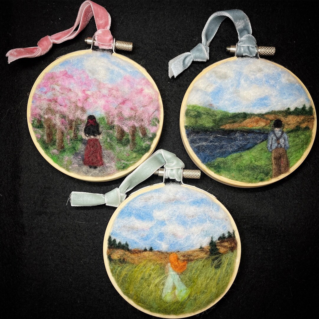 MADE TO ORDER Anne of Green Gables Ornament Set / Anne Shirley ...