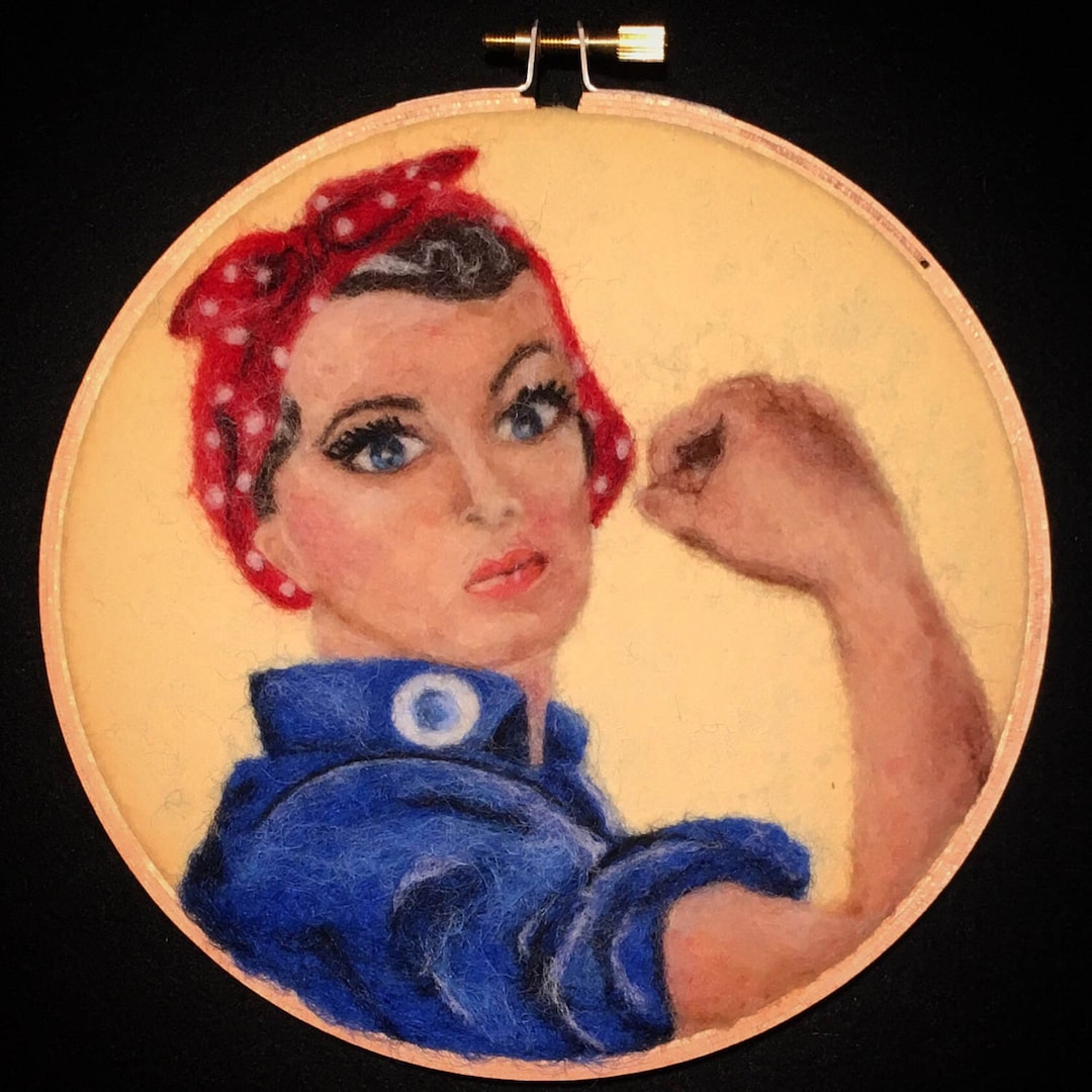 Rosie the Riveter Art / we Can Do It Art / Feminist Art - Etsy