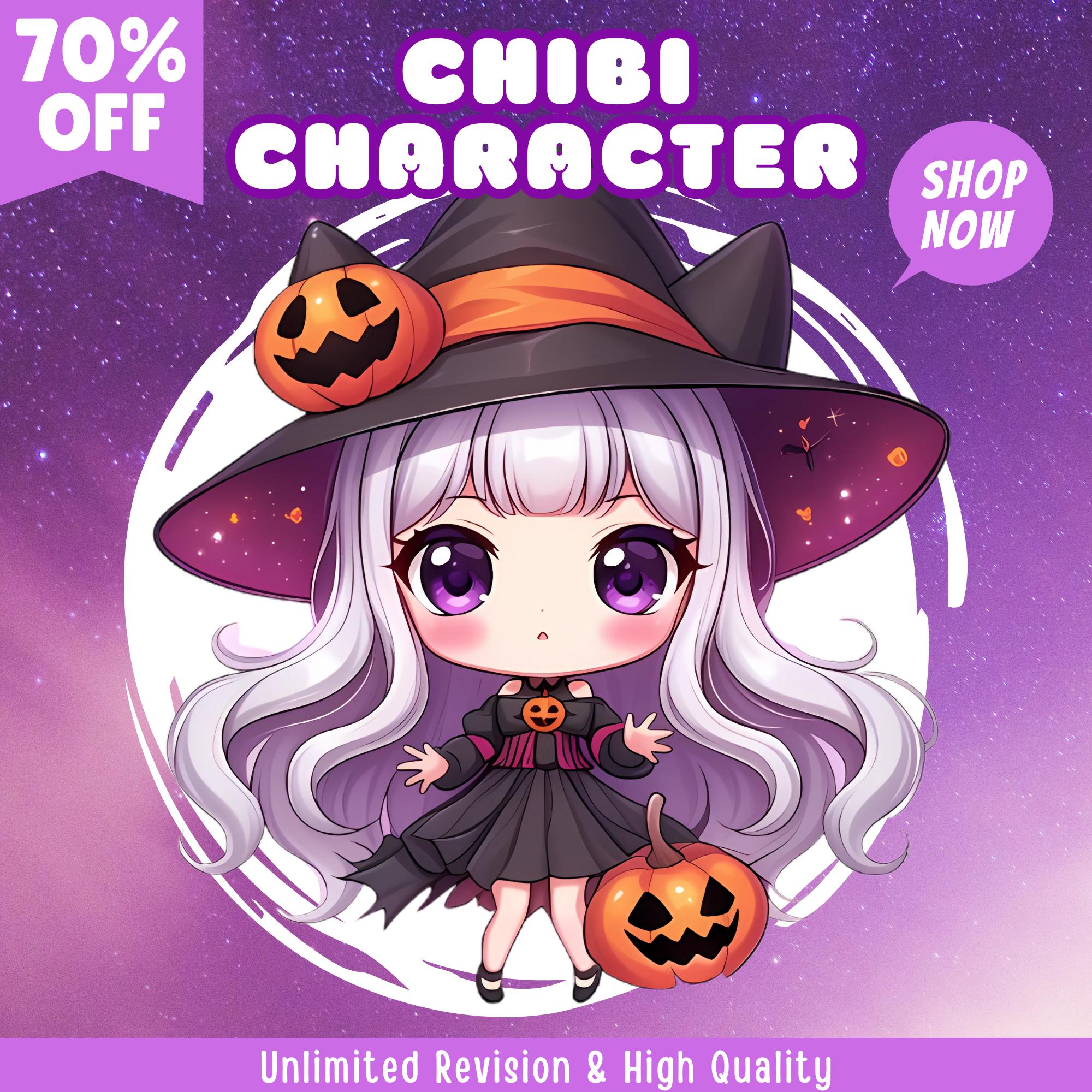 Custom Chibi Anime, Chibi Character, Custom Chibi Commission, Original ...