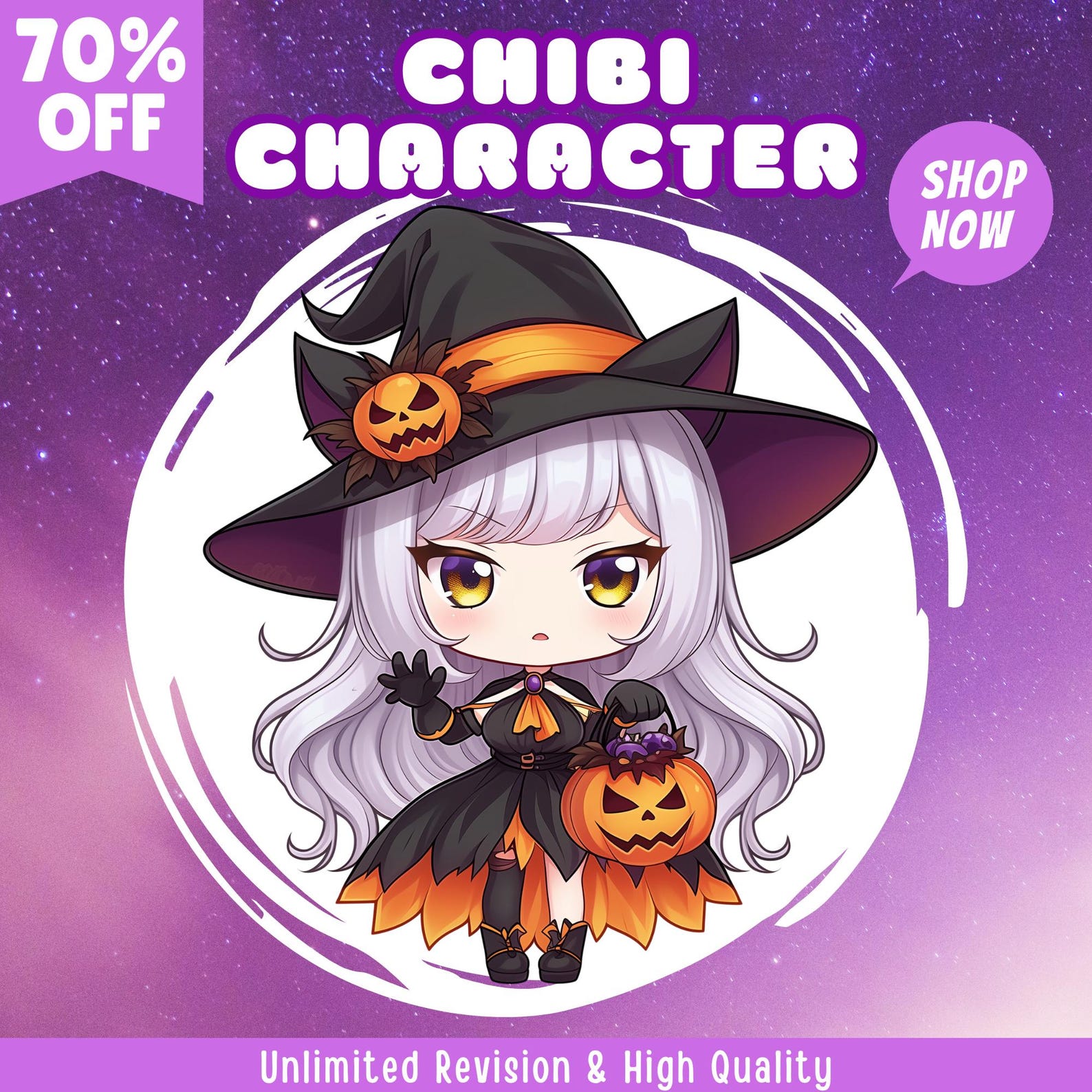 Custom Chibi Anime, Chibi Character, Custom Chibi Commission, Original ...