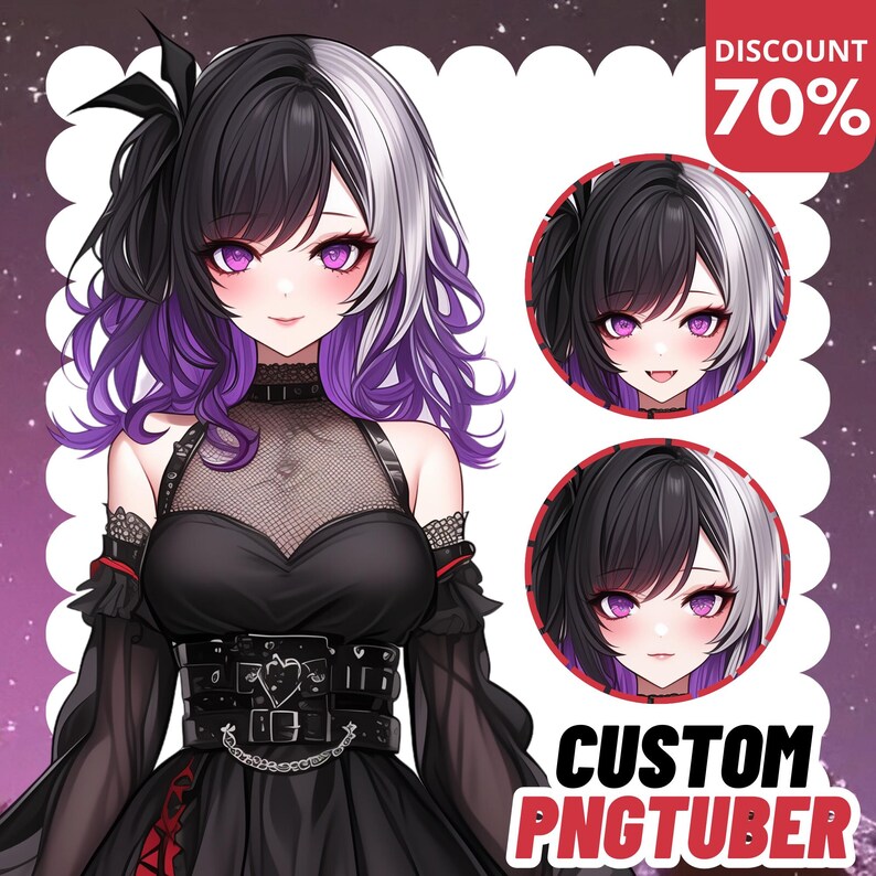 CUSTOM PNGTUBER Pngtuber Commission, Pngtuber Character, Pngtuber ...