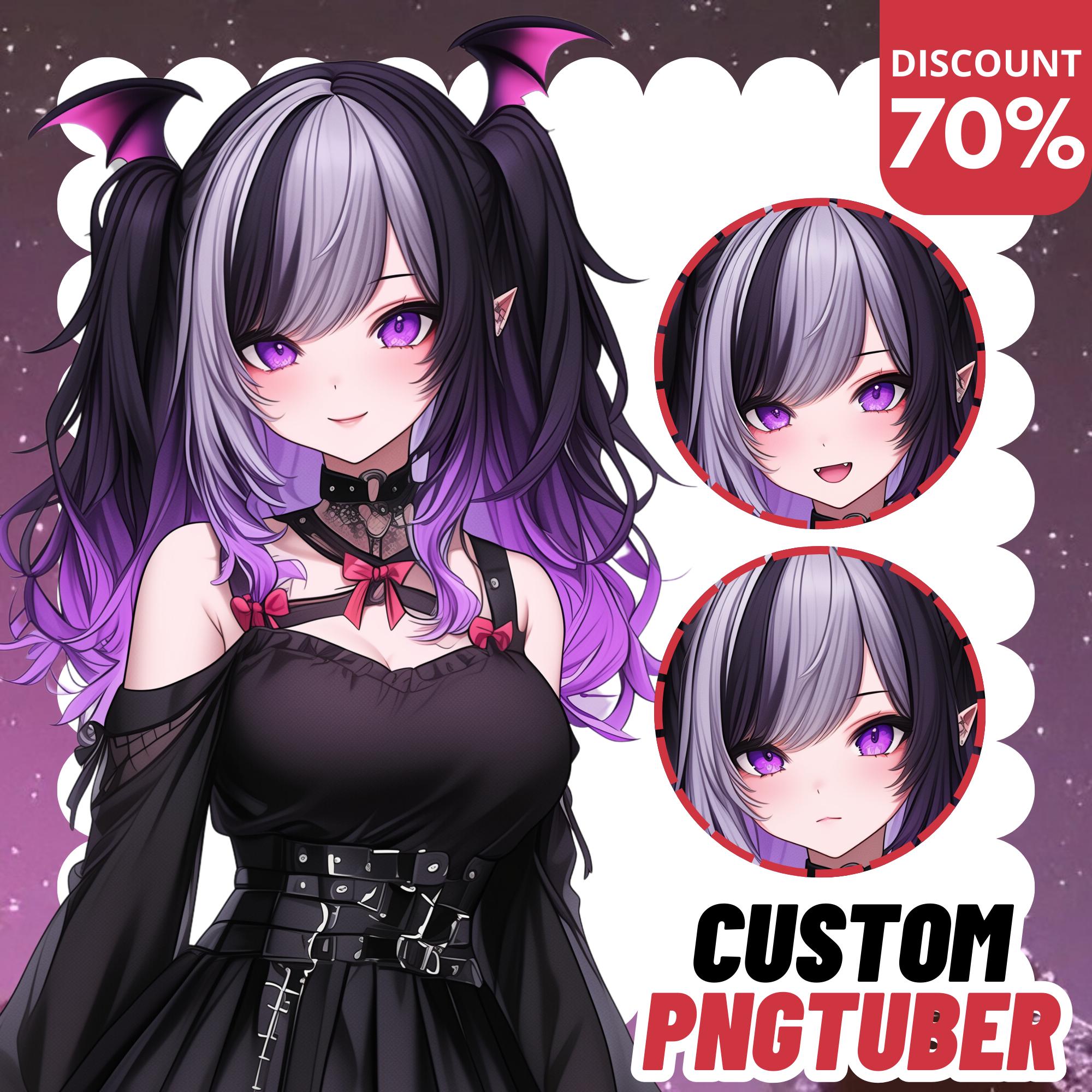 CUSTOM PNGTUBER Pngtuber Commission, Pngtuber Character, Pngtuber ...