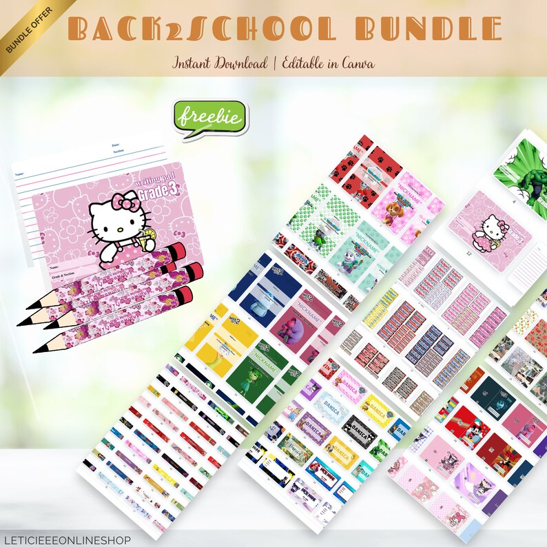 Educational Charts Bundle for Kids - Digital Learning Charts ...
