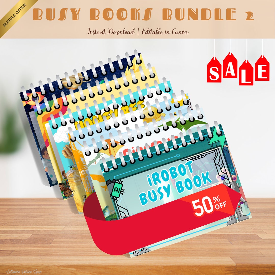 Busy Books for Kids - Busy Toddler Book - Preschool Busy Book ...