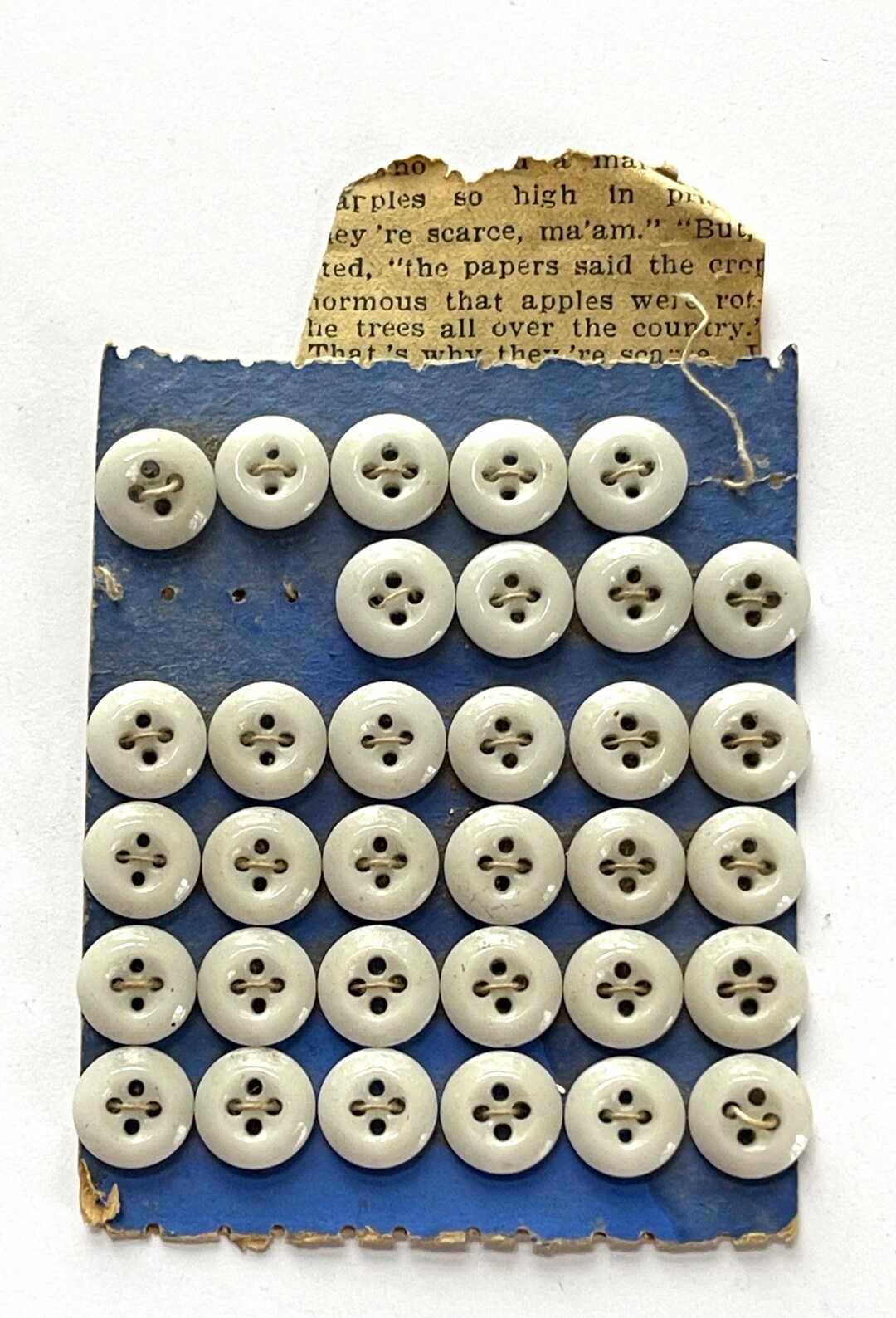 Antique China Buttons - Etsy