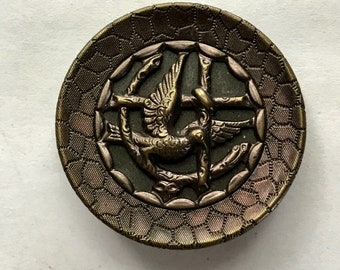 Antique Bird Button | Etsy