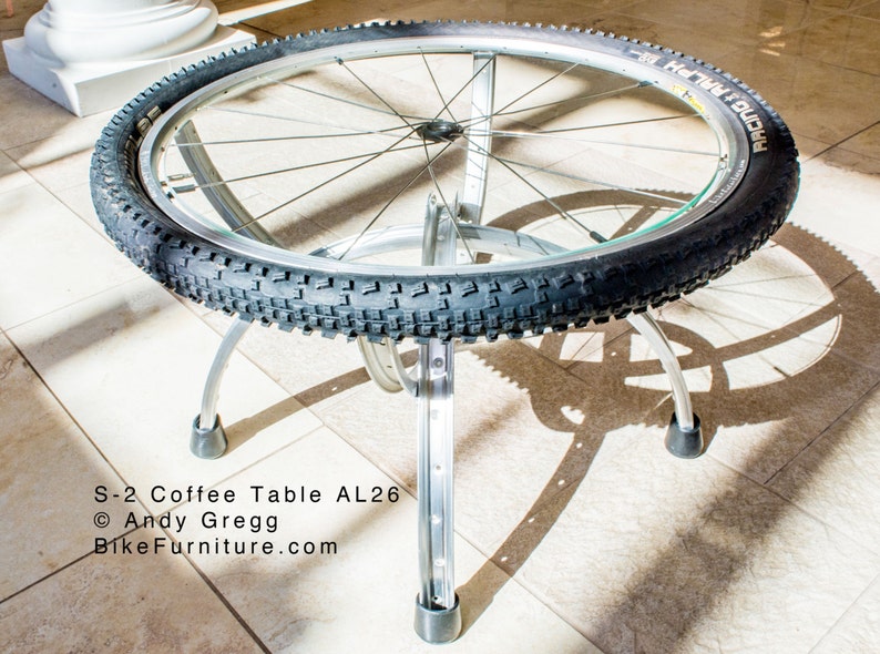 Bike Part bicycle Wheels Coffee Table S-2 Aluminum MTB - Etsy Canada