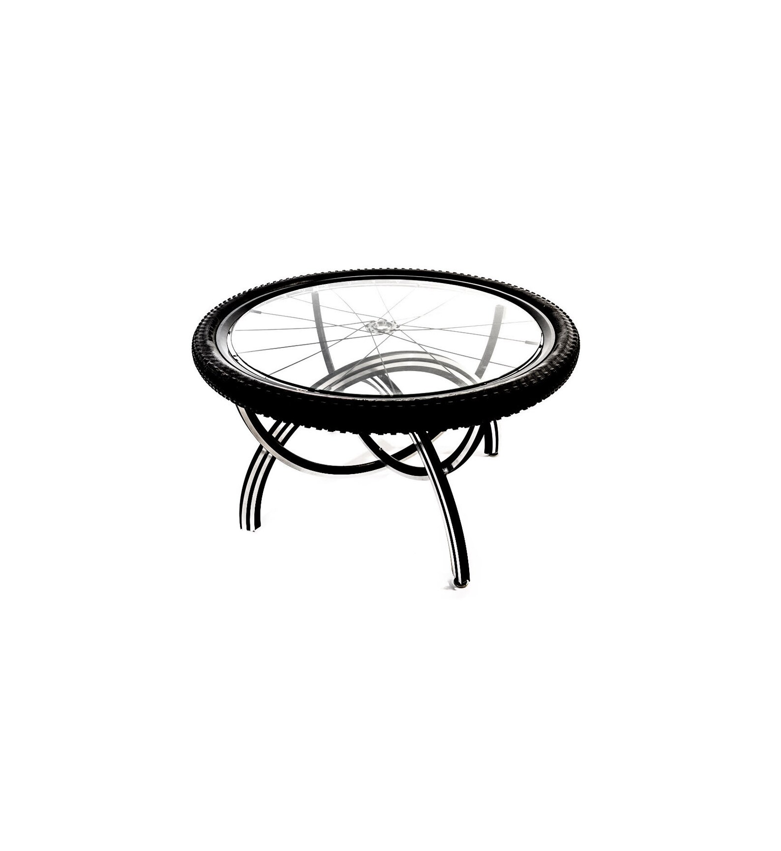 Bike Part (bicycle Wheels) Coffee Table - S-2 Aluminum MTB - Etsy