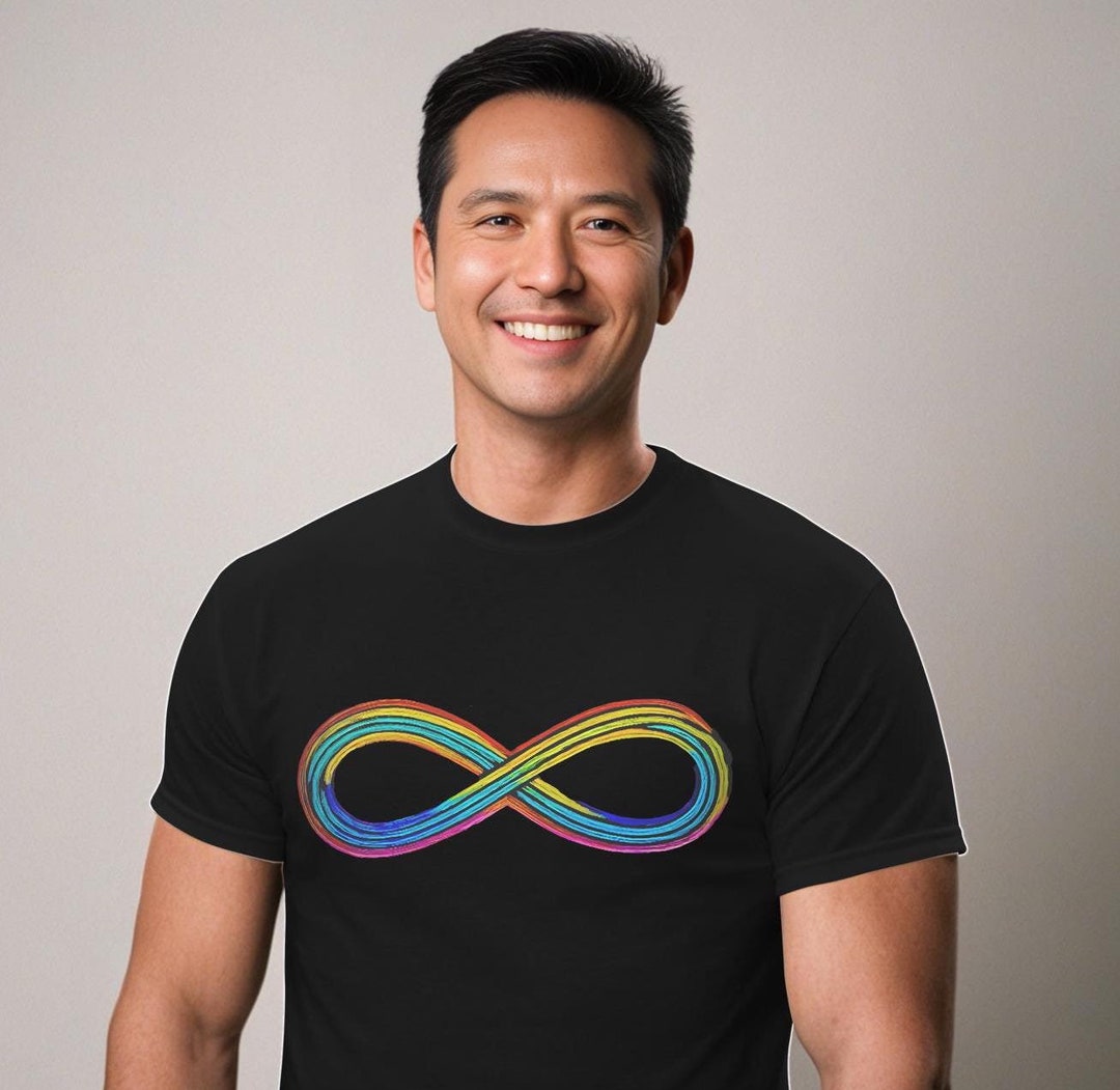 Infinity Rainbow Logo- Unisex Classic Tee - Etsy
