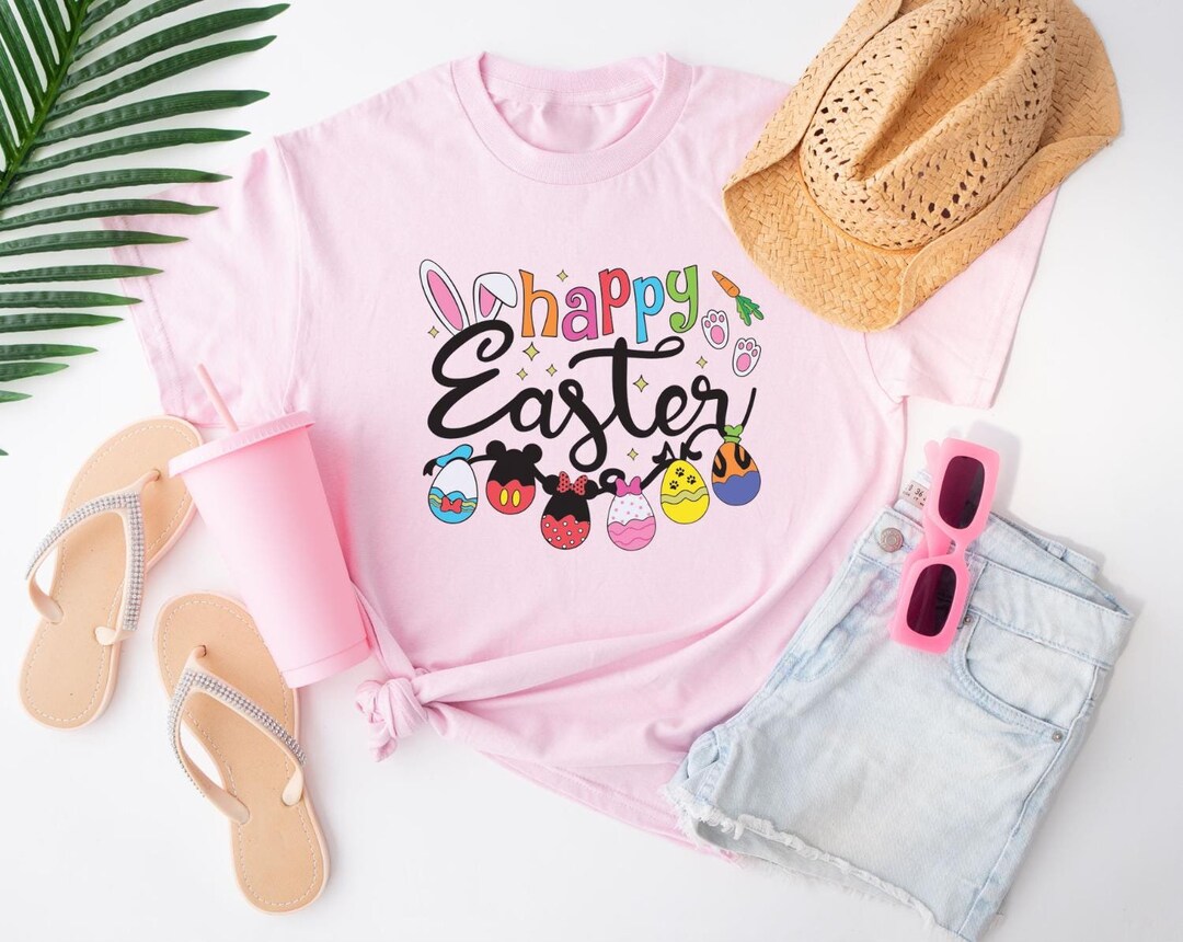 Mickey and Friends Disney Easter Eggs Shirt, Disneyland Happy Easter ...