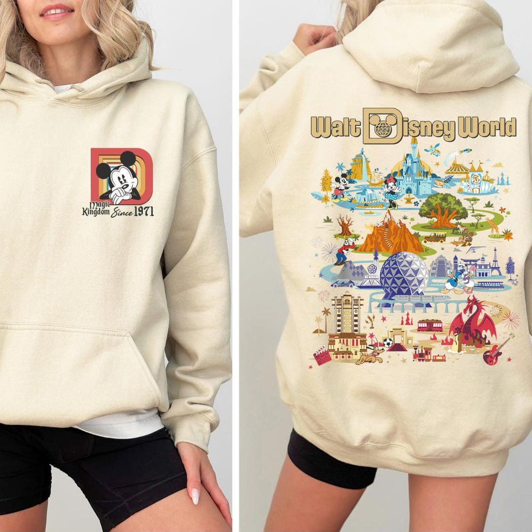 Walt Disney World Sweatshirt, Vintage Disneyworld Sweatshirt, Magic ...