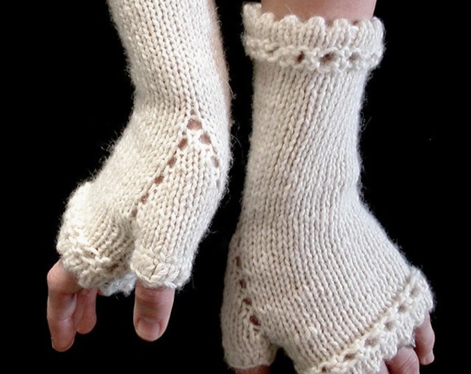Victorian Gauntlets Knitting Pattern - Etsy