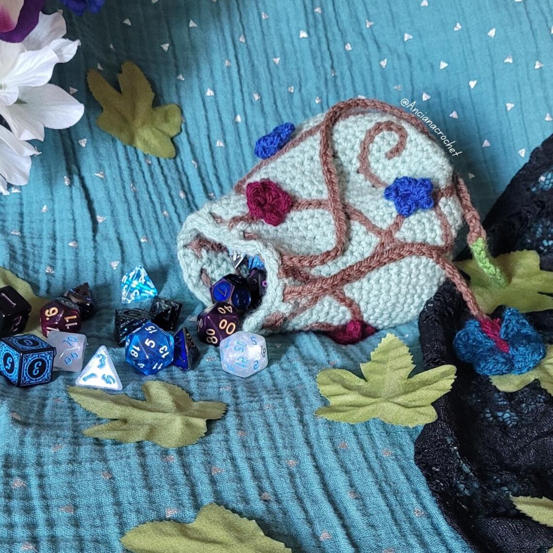 Druid Dnd Dice Bag Crochet Pattern PDF - Etsy