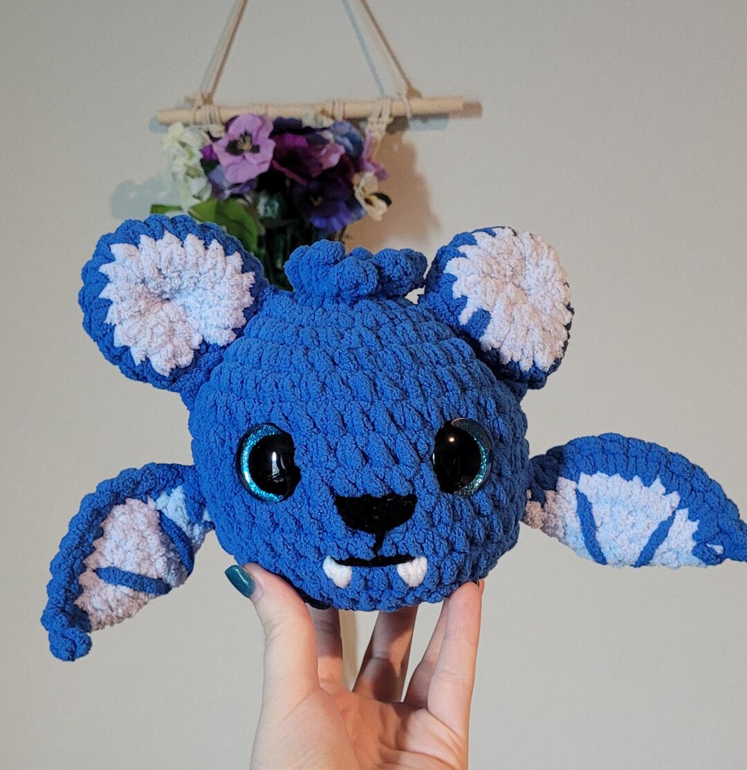 Blueberry Fruit Bat Crochet Pattern PDF - Etsy