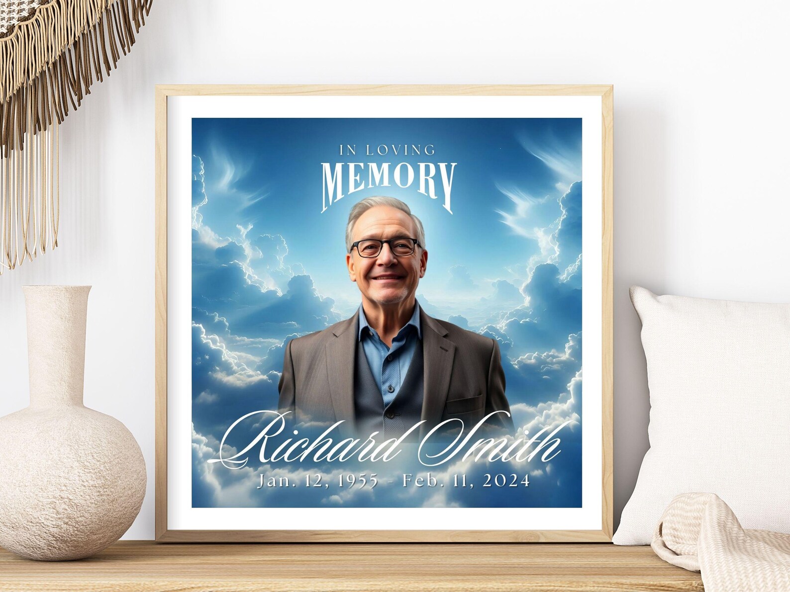 Blue Memorial Background PNG in Long Memory Png Memorial Photo Blue Sky ...
