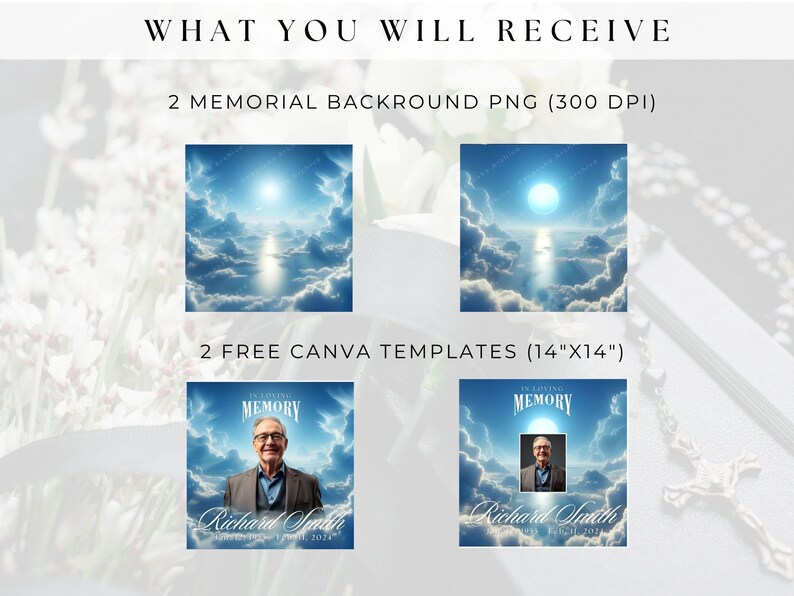 Blue Memorial Background PNG in Long Memory Png Memorial Photo Blue Sky ...