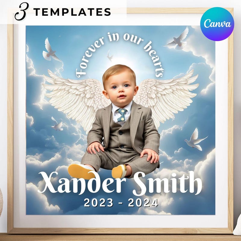 In Loving Memory Baby Svg - Etsy