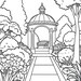 100 Beautiful Scenery Coloring Pages Adult and Kid Coloring Pages Zen ...
