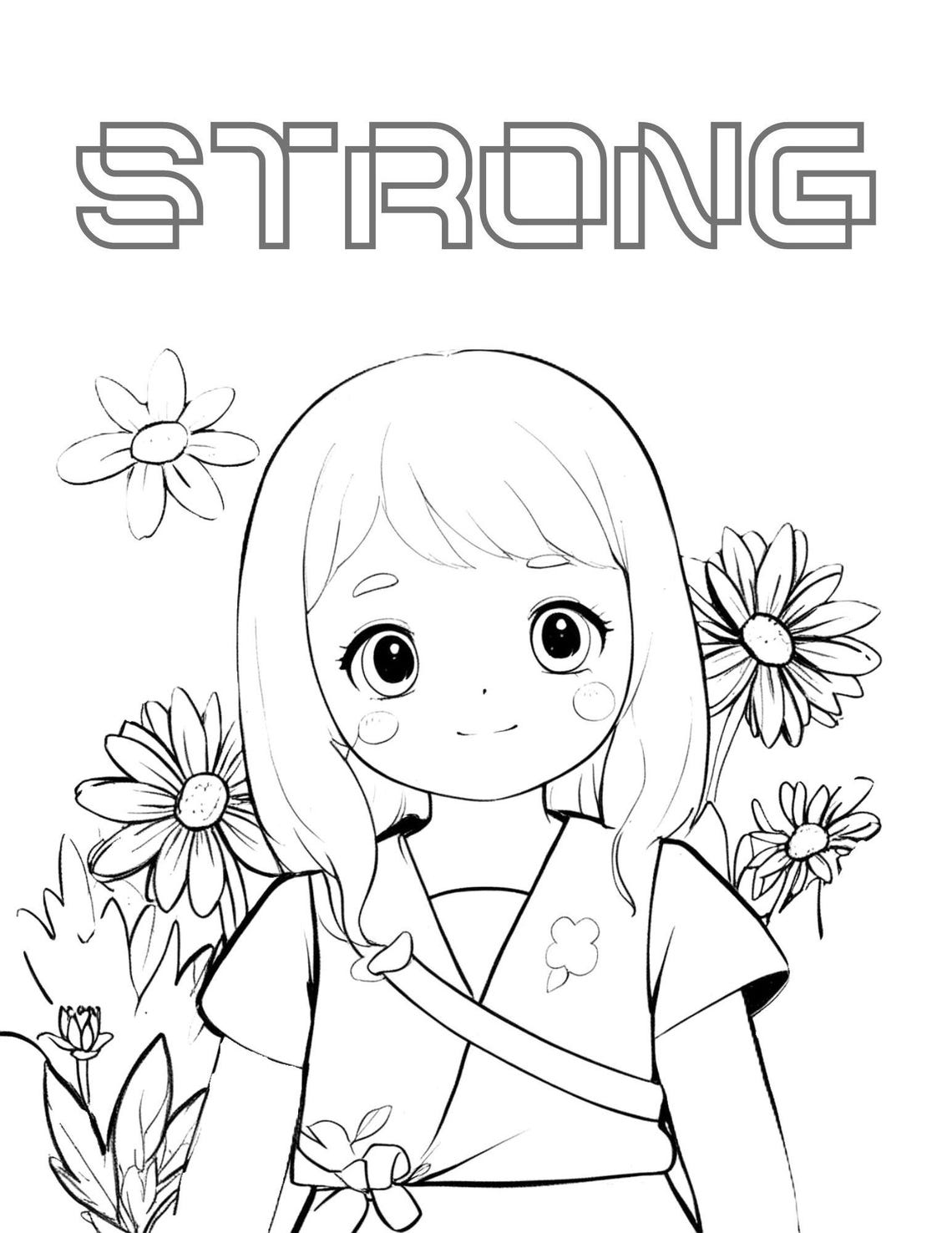 40 Girl Scouts Chibi Girl Coloring Pages | Anime Kid & Adult Coloring ...