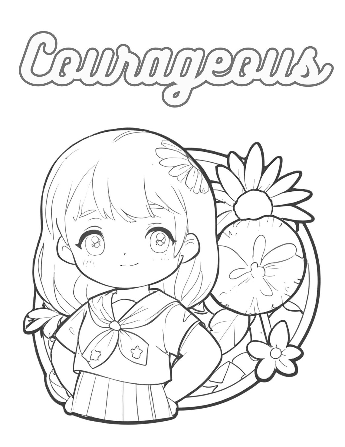 40 Girl Scouts Chibi Girl Coloring Pages | Anime Kid & Adult Coloring ...