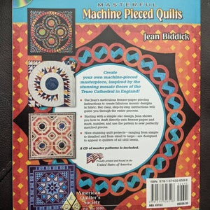 Machine Pieced Quilts W/cd Pattern Book - Etsy