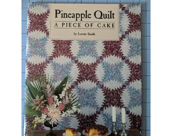 Pineapple Quilt Block Pattern Digital Download Modern Patchwork Instant ...