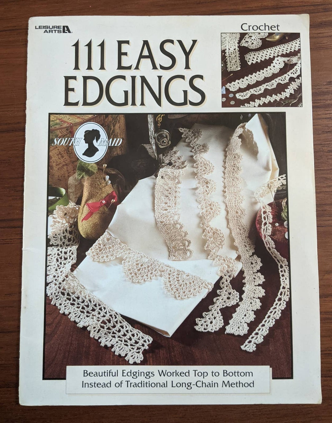111 Easy Edgings Crochet Pattern Book Leisure Arts - Etsy