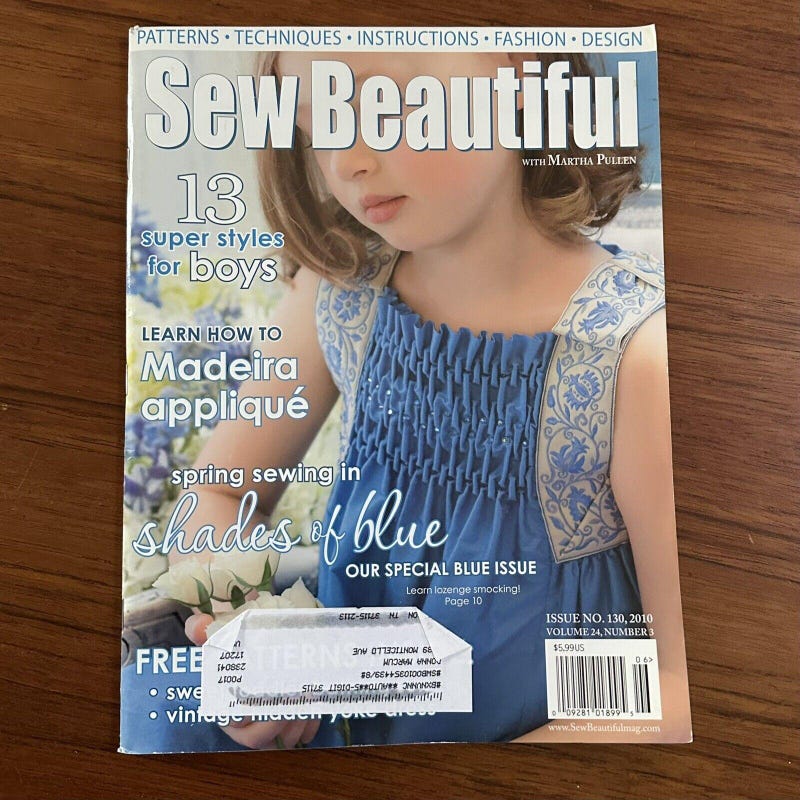 Sew Beautiful Magazine - Etsy