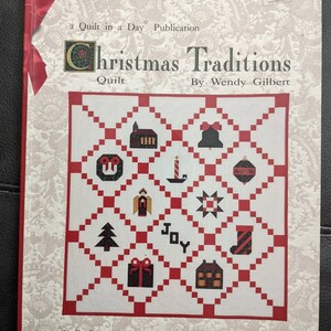 Christmas Traditions Quilt Pattern Book Gilbert - Etsy