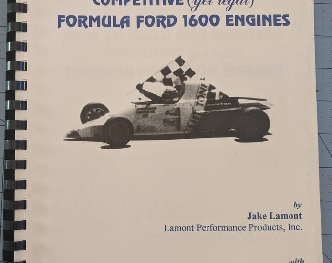 How to Build Maintain Competitive Formula Ford 1600 Engines Book - Etsy