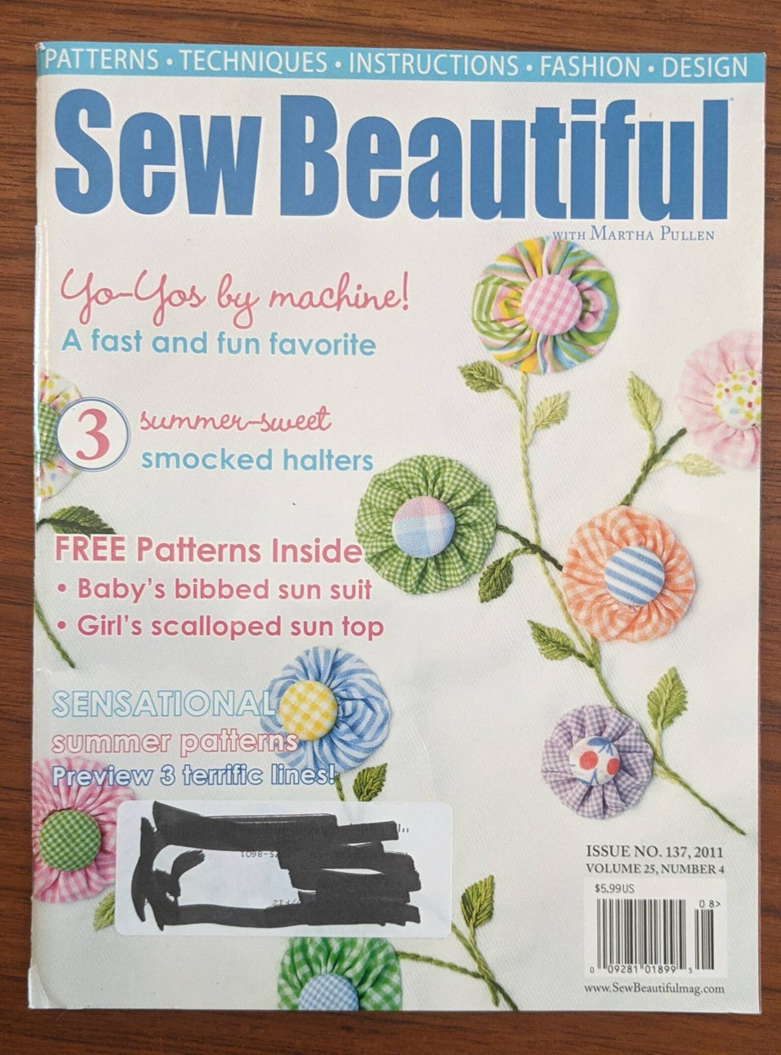 Sew Beautiful Martha Pullen Magazine Issue 137, 2011 - Etsy