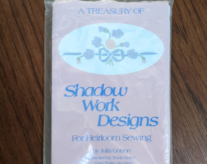 Shadow Work Designs New Patterns for Heirloom Sewing - Etsy