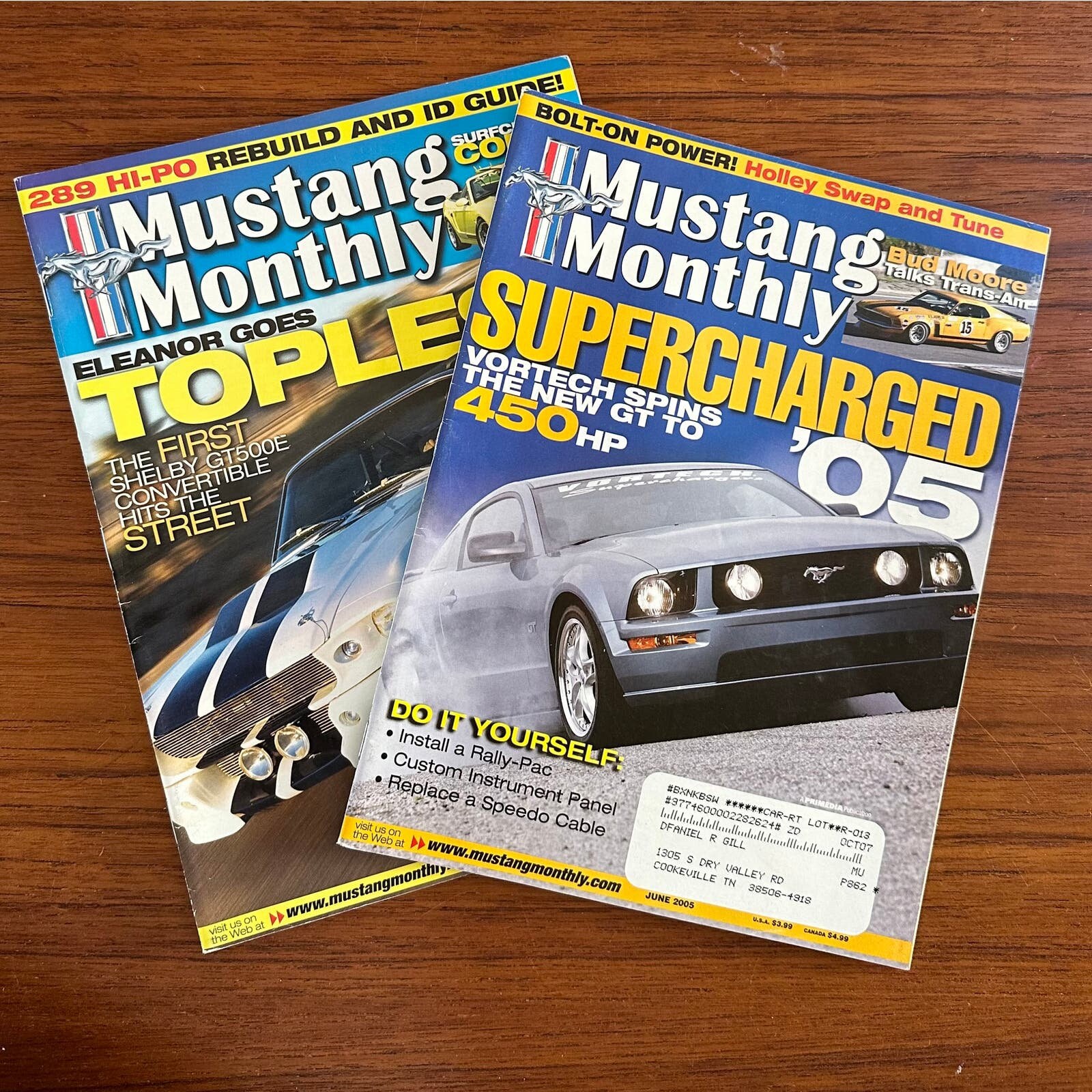 2005 Mustang Monthly Magazines Full Year - Etsy