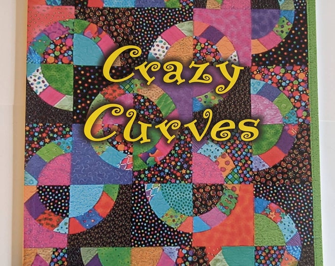 Crazy Curves Quilting Pattern Book Elisa Wilson - Etsy