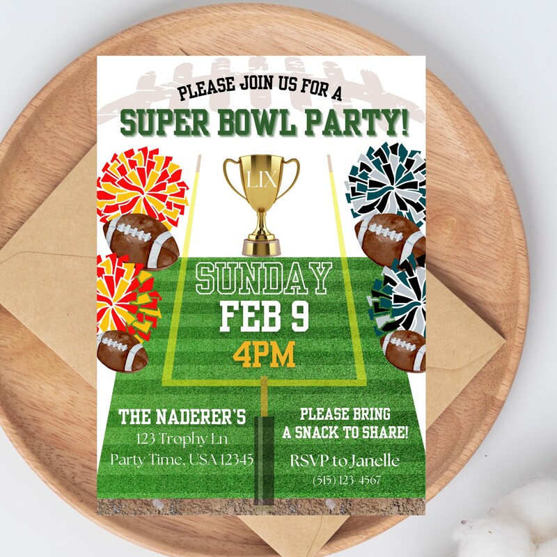 Super Bowl Party - Etsy