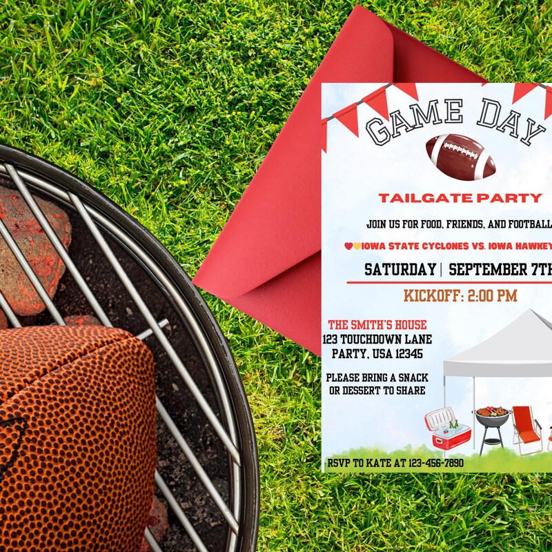 Football Tailgate - Etsy