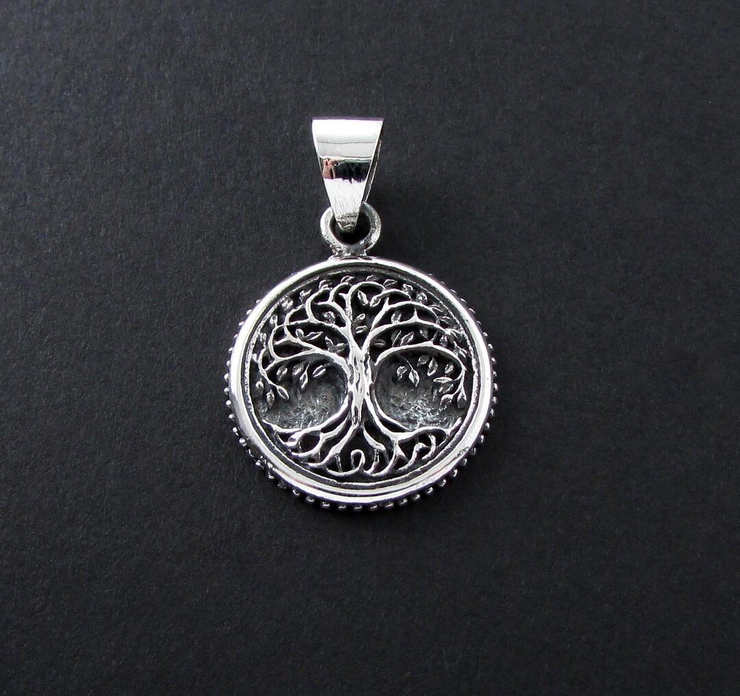 Sterling Silver Pendant, Sterling Silver Tree of Life Pendant, Tree of ...
