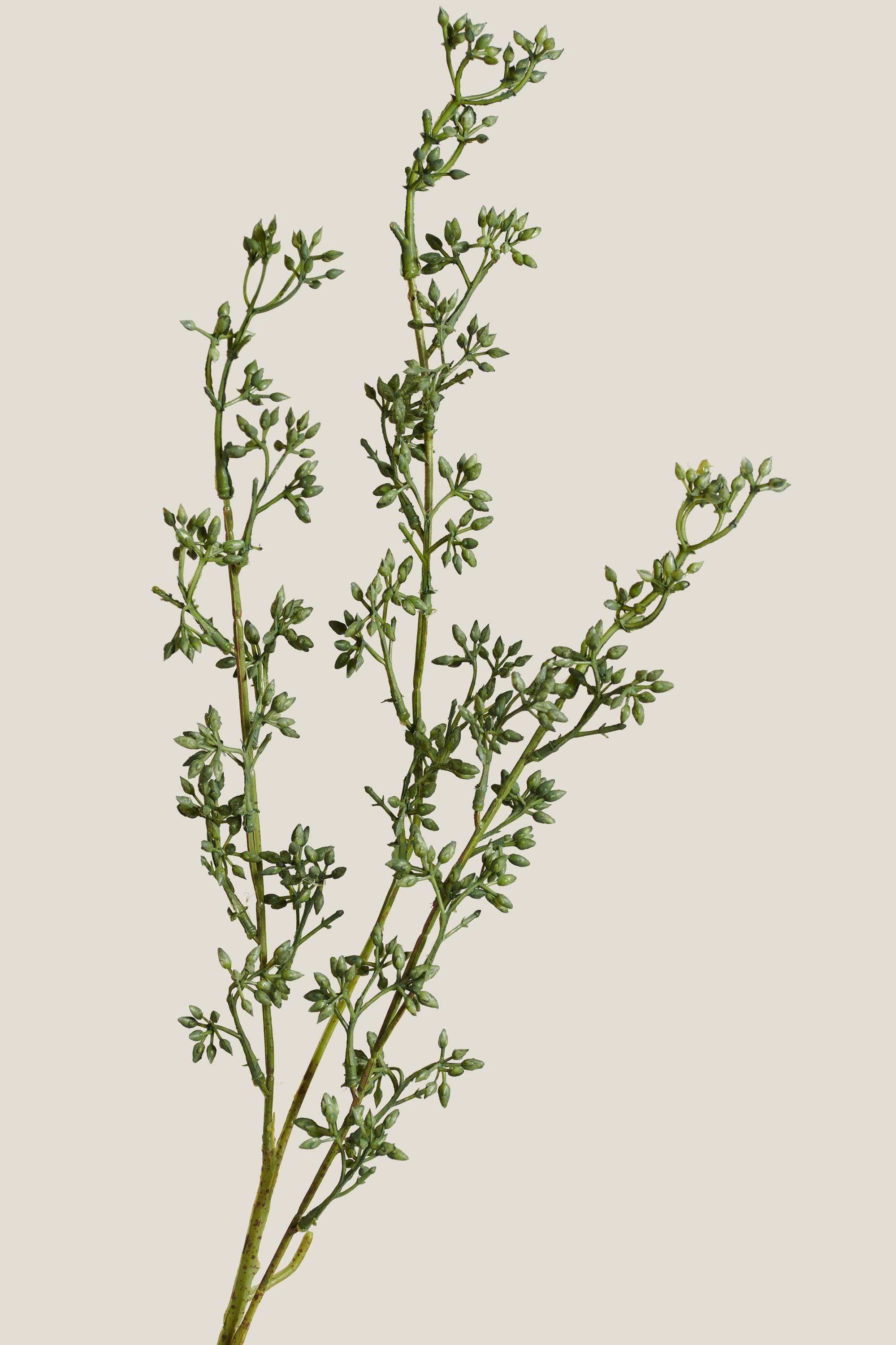 Artificial Green Filler Stem – Rustic Leaf Spray - Etsy