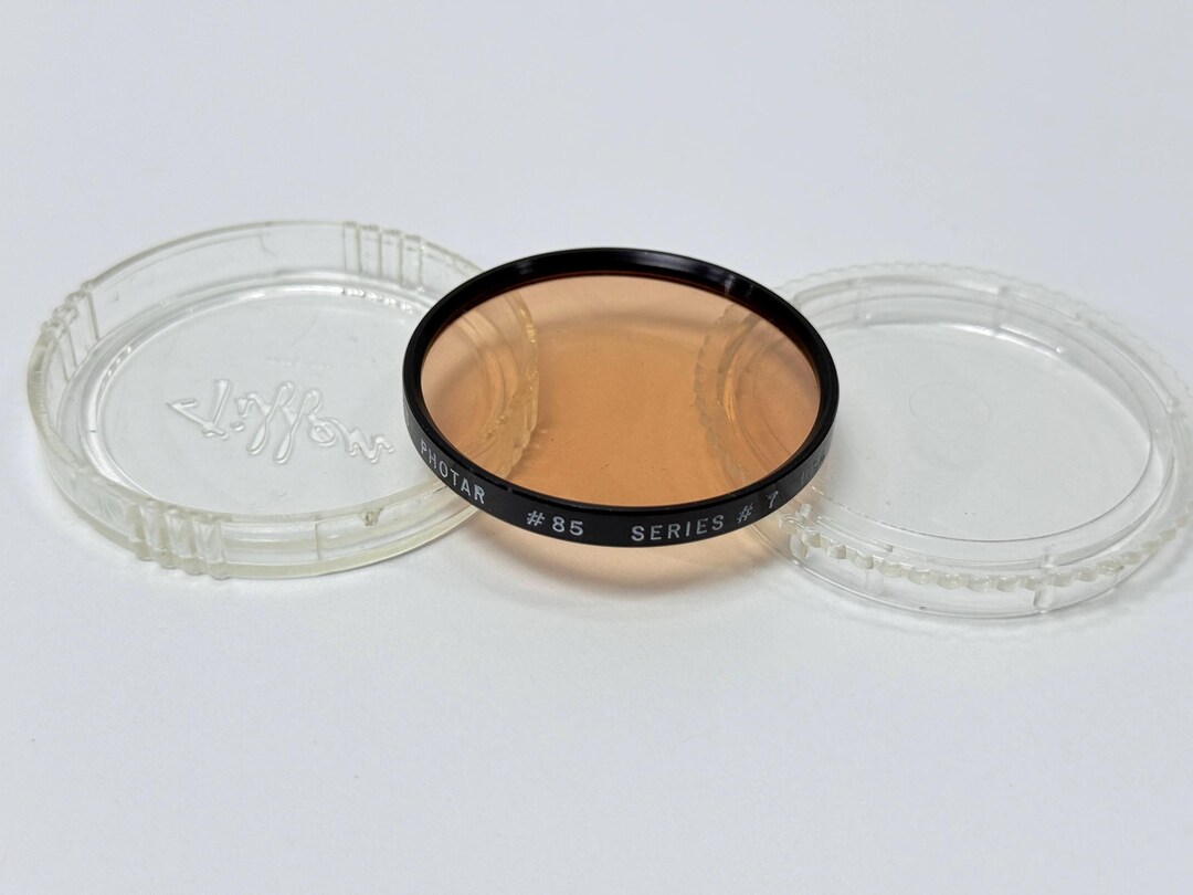 Tiffen Series 7 Orange Warming Filter Adapter With Case Photar No 85 ...