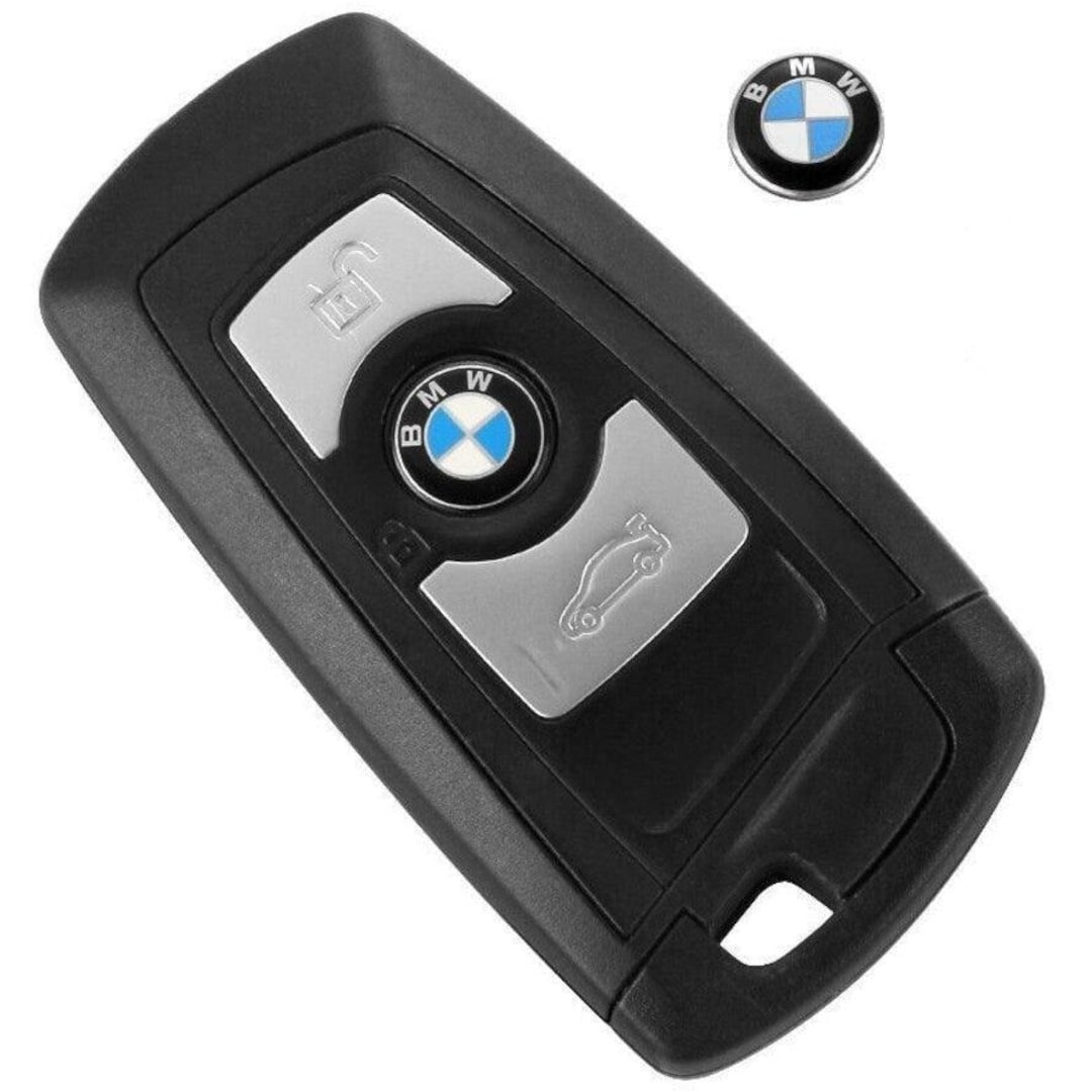 BMW Key Logo Sticker 11mm Emblem Car Decal for 1 Series, 3 Series, 5 ...