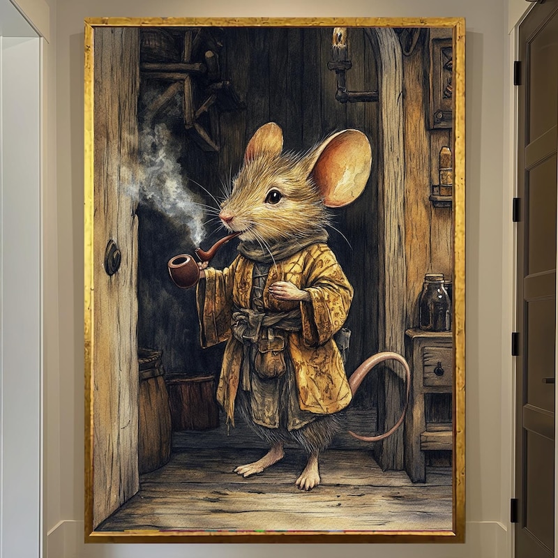 Mouse Art - Etsy