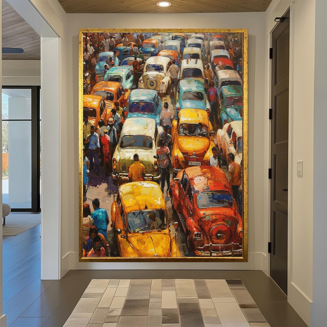 Classic Car Canvas Print: Vintage Automotive Wall Art - Etsy