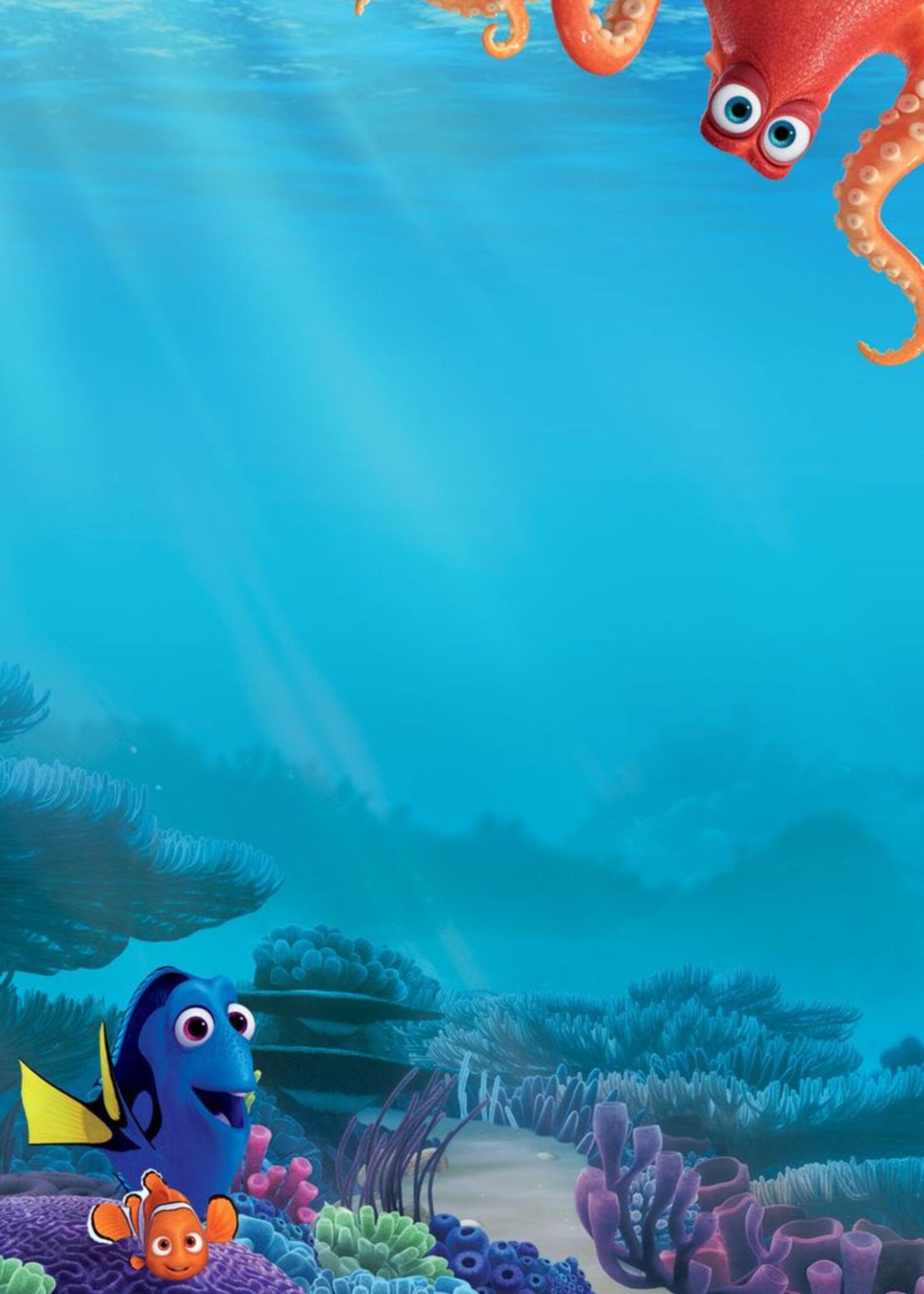 Dory Themed Birthday Invitation - Etsy