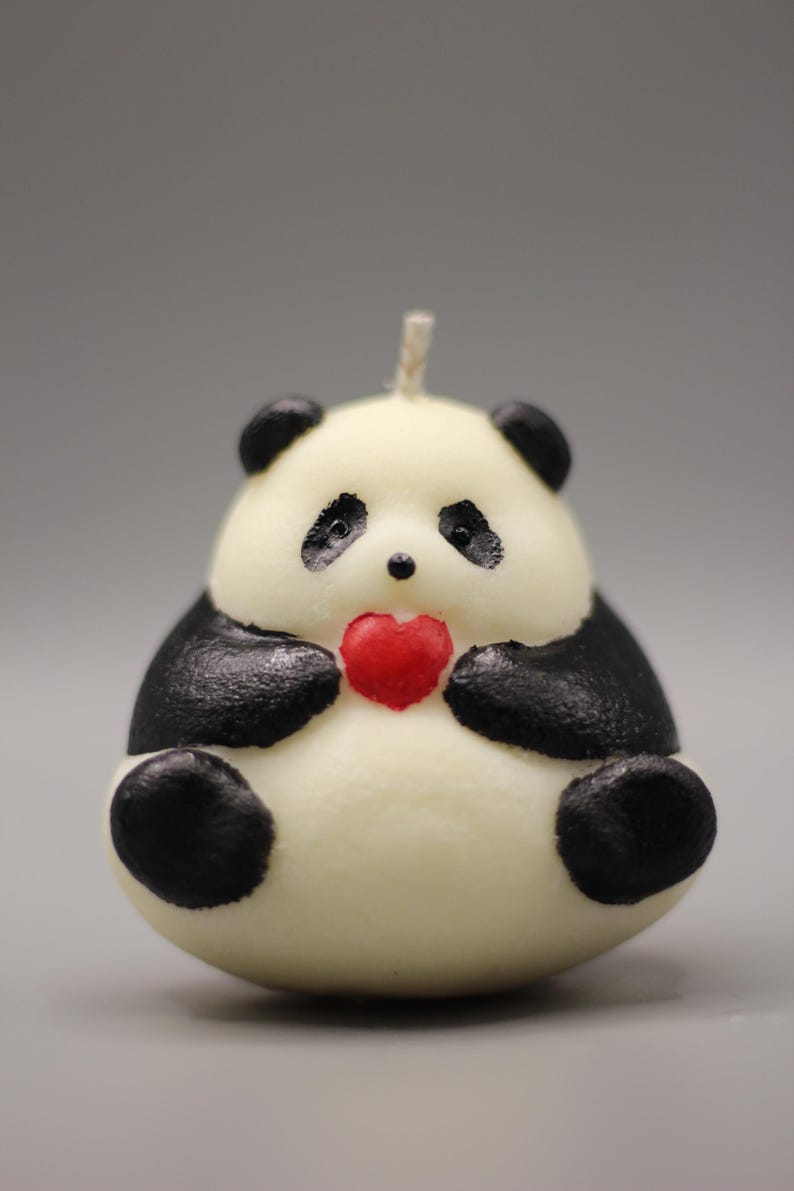 Hua Hua Panda Candle, Handcrafted Soy Wax, Adorable Icon, Perfect Gift ...