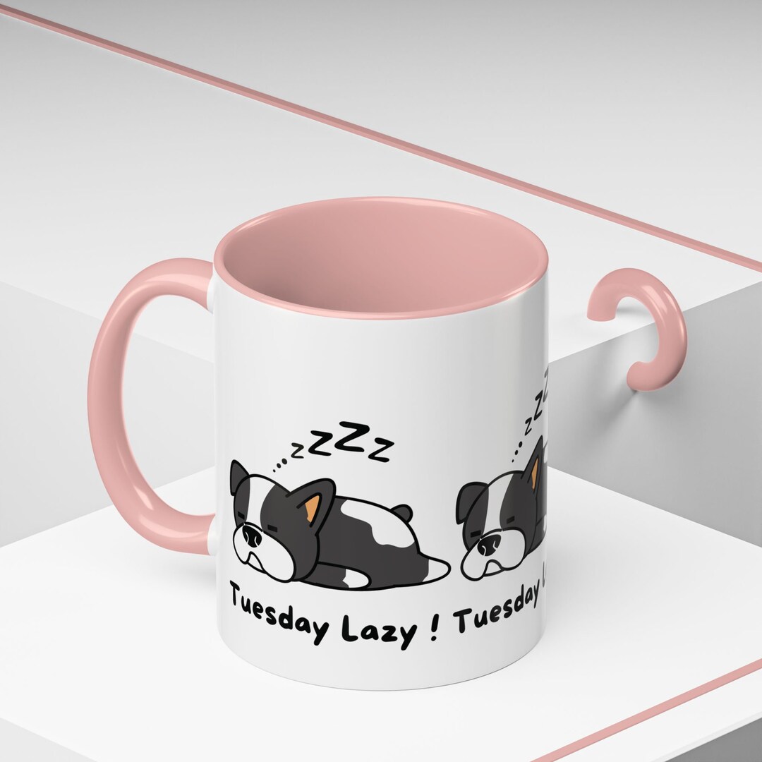 Dog Mug, Tuesday Lazy Dog Coffee Mug, Dog Cup Mug, Dog Gift Dog Mugs ...