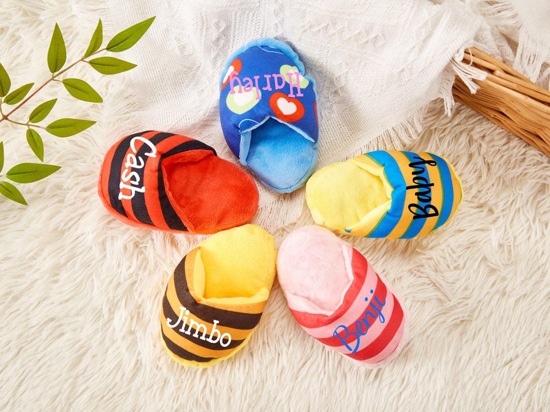 Personalized Dog Toy With Squeaker Dog Toy for New Puppy Gifts Custom ...